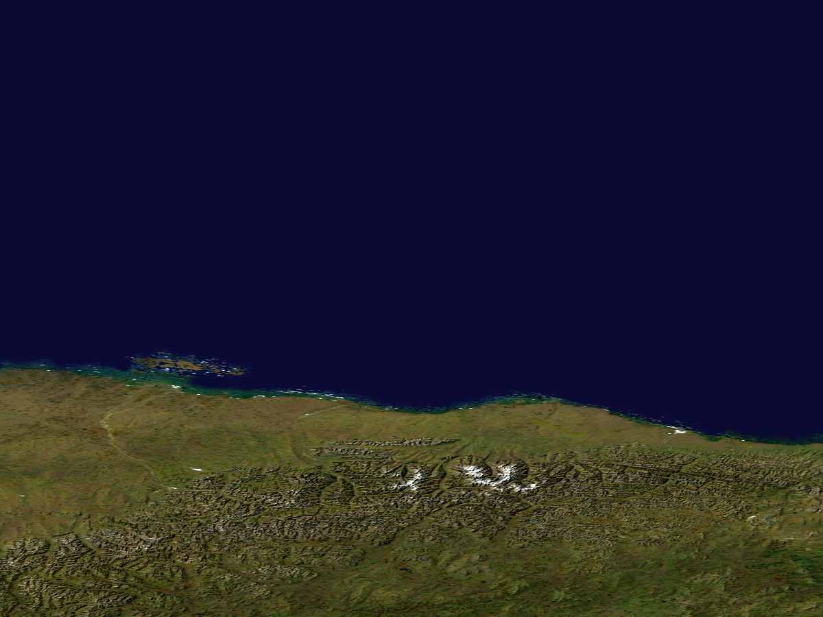 VisibleEarth High Resolution Map (43200x21600)