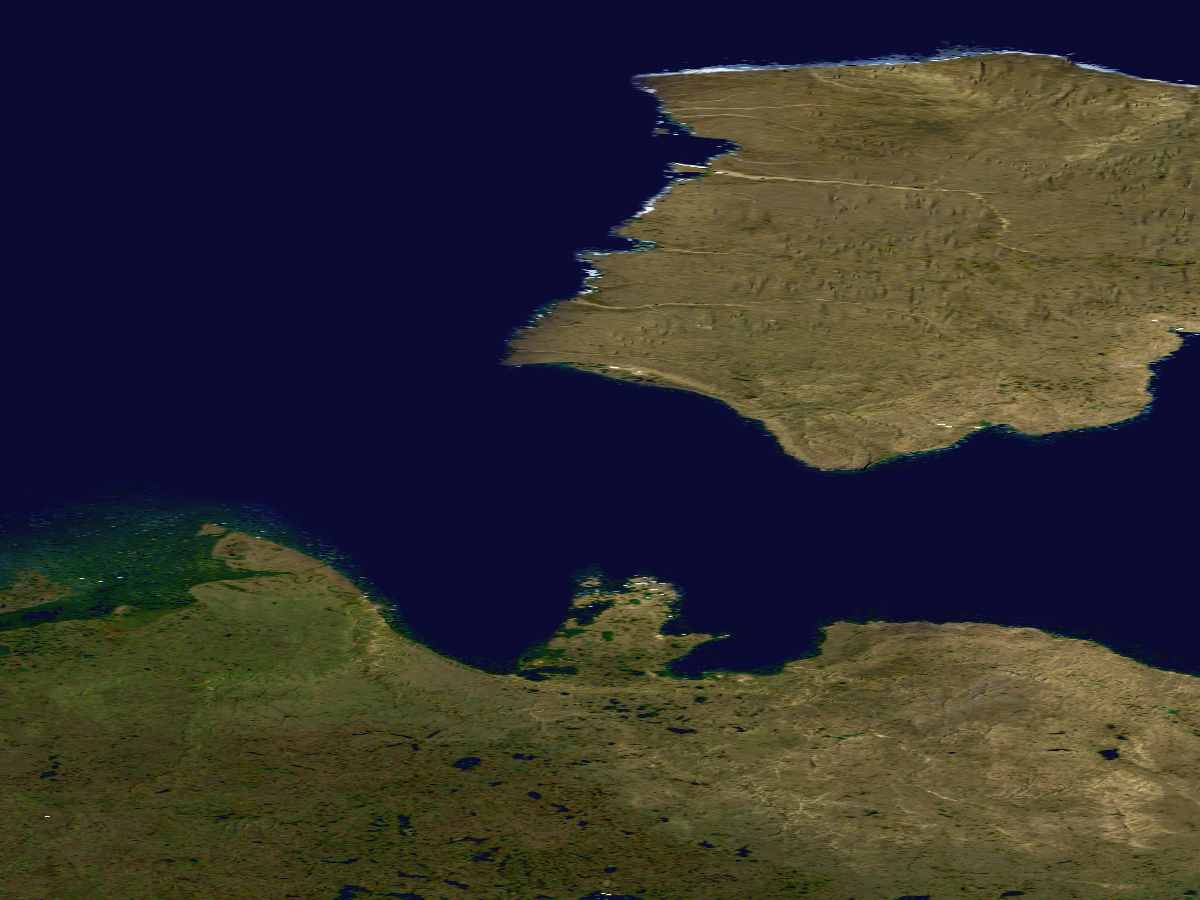 VisibleEarth High Resolution Map (43200x21600)