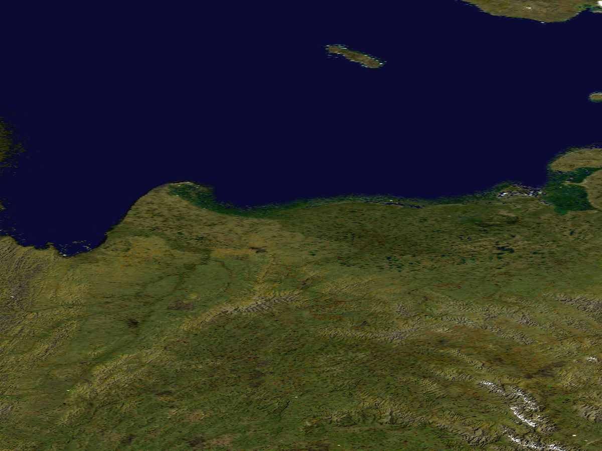 VisibleEarth High Resolution Map (43200x21600)