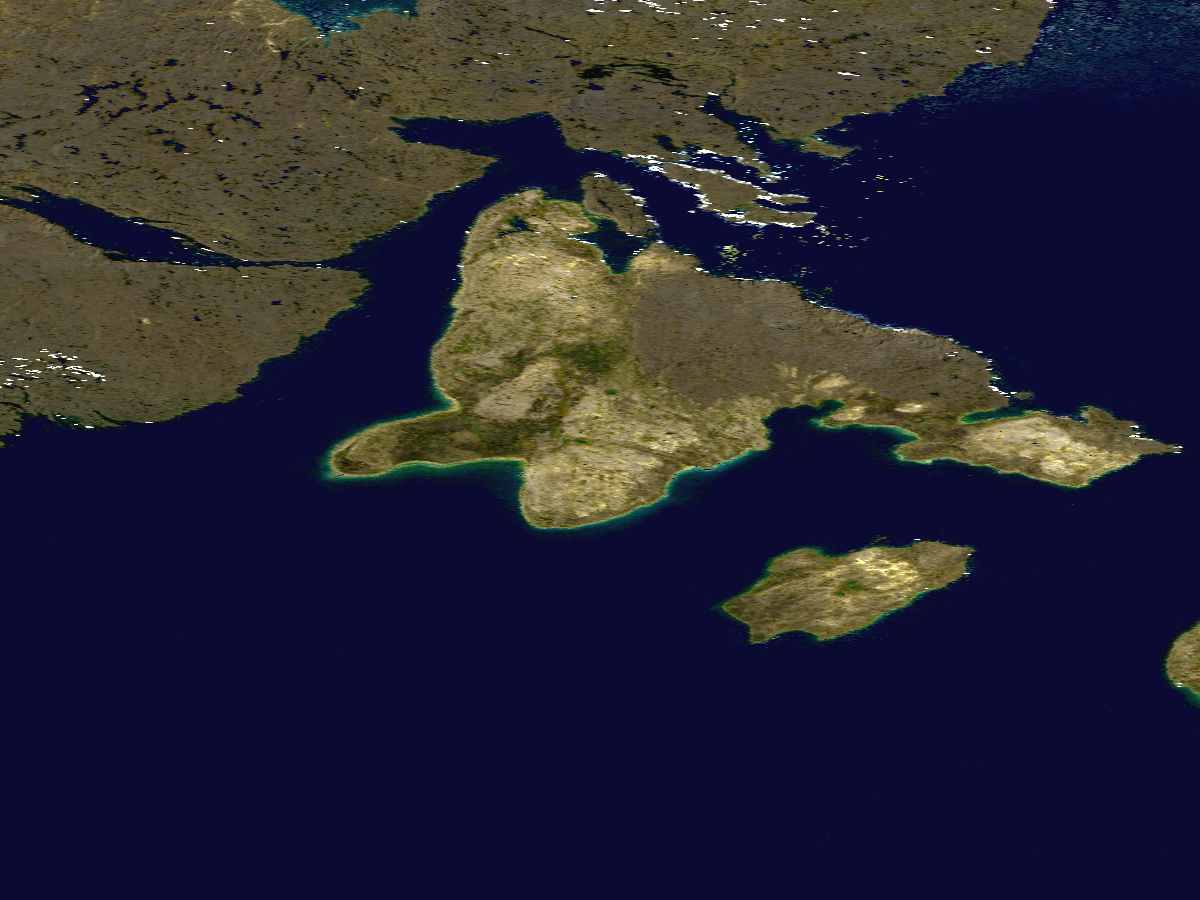 VisibleEarth High Resolution Map (43200x21600)